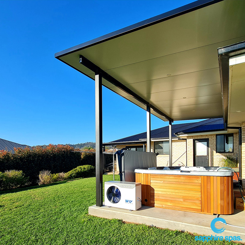 SUN PROTECTION shade ideas for you & your spa | Sapphire Spas