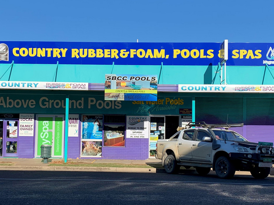 Country Rubber & Foam | Sapphire Spas