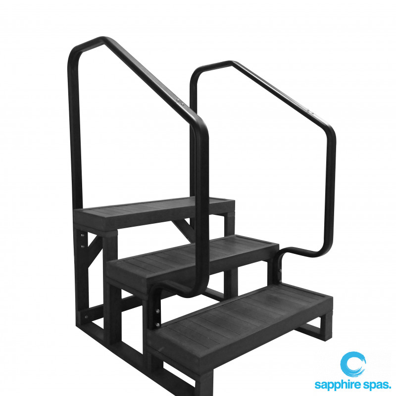 spa & swim spa steps, gazebo shade sail, hard cover lifters & accessories