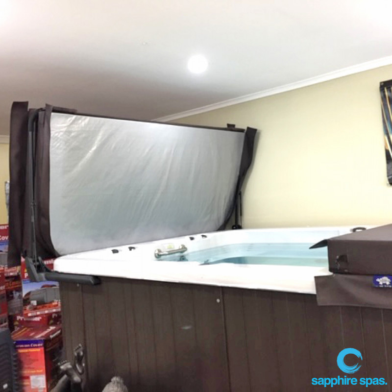 spa & swim spa steps, gazebo shade sail, hard cover lifters & accessories