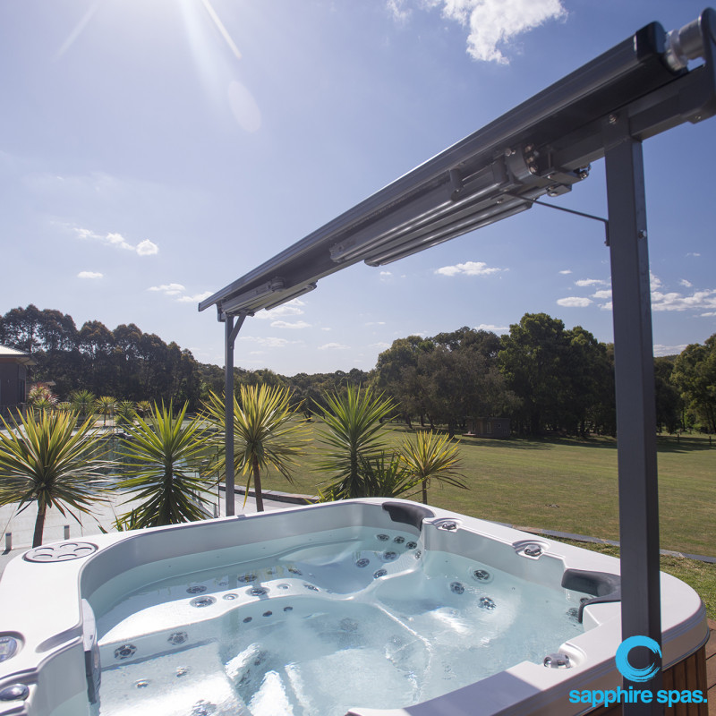 spa & swim spa steps, gazebo shade sail, hard cover lifters & accessories