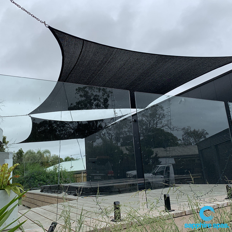 SUN PROTECTION shade ideas for you & your spa | Sapphire Spas