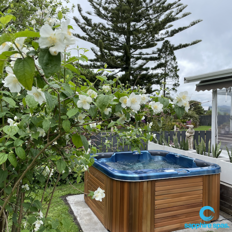 SAPPHIRE SPA - install ideas & colour options | Sapphire Spas