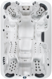 2 person spa, 4 person spa, 6 person spa, 8 person spa sizes